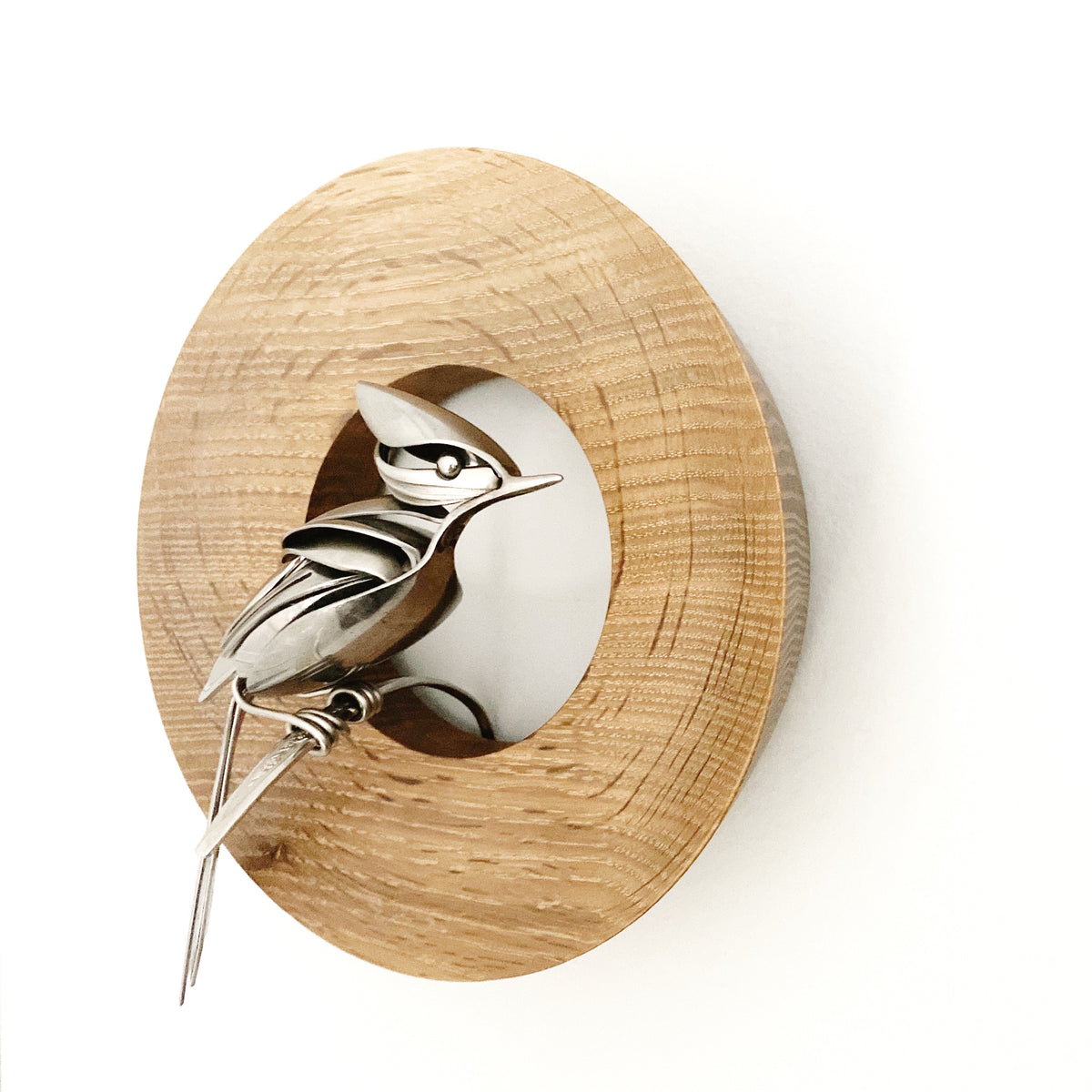 "Cara" - Metal Bird Sculpture – Airtight Artwork