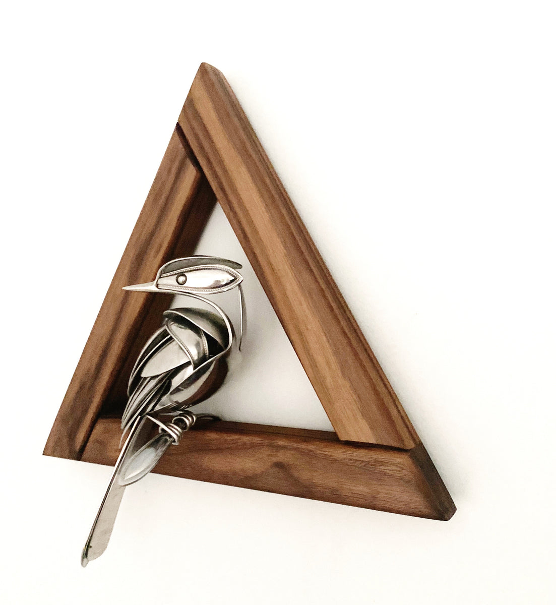 "Carson" - Metal Bird Sculpture – Airtight Artwork