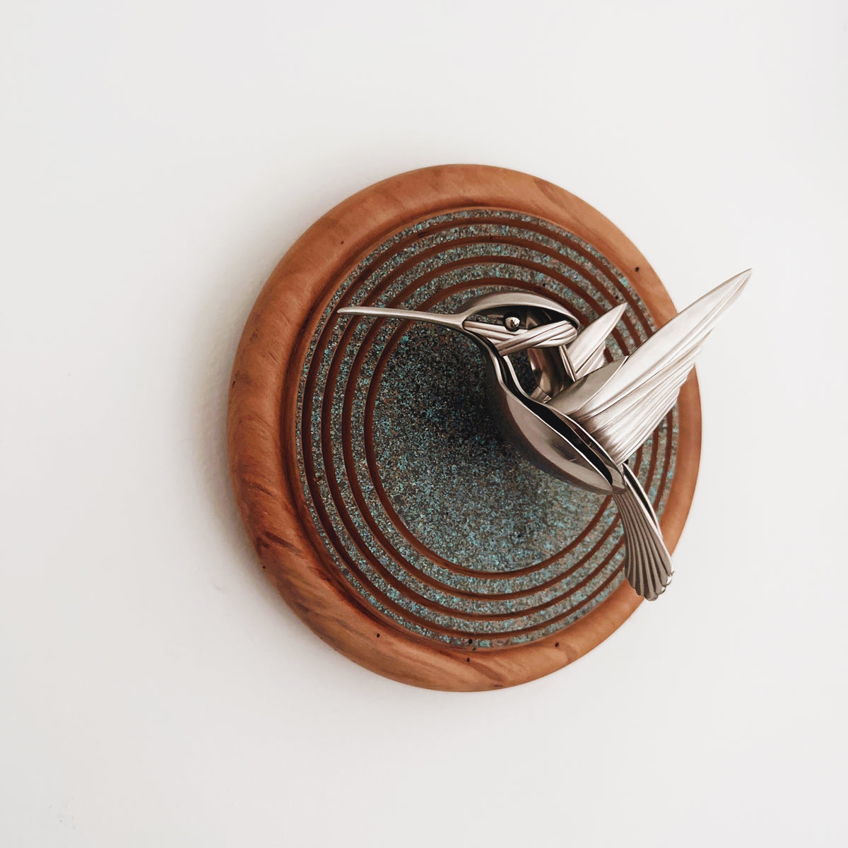 "Wesley" - Metal Bird Sculpture – Airtight Artwork