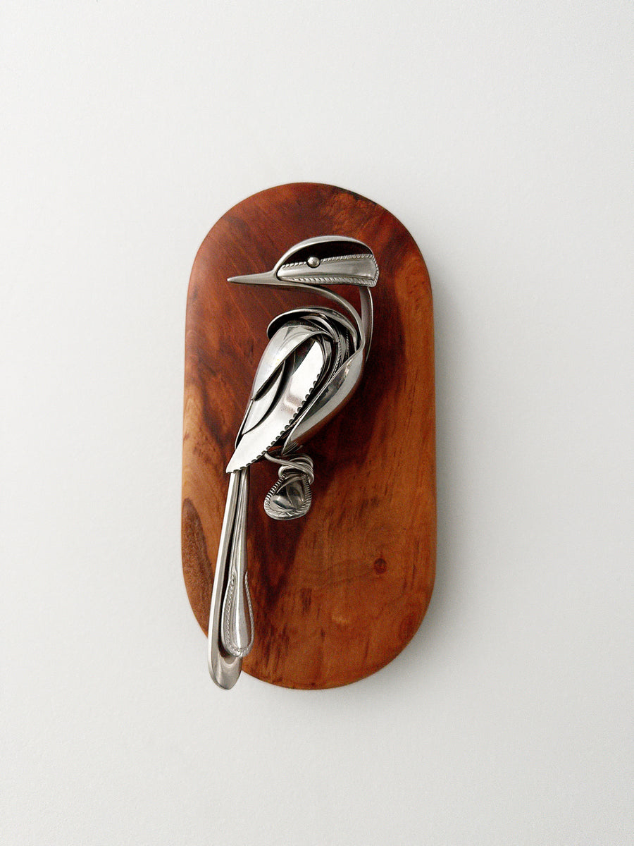 "Dillon" -Metal Bird Sculpture – Airtight Artwork