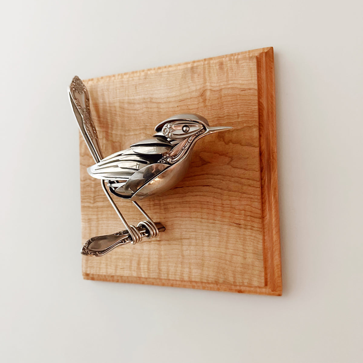 "Merida" - Metal Bird Sculpture – Airtight Artwork