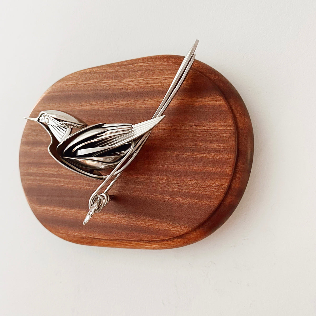 "Alister" - Metal Bird Sculpture – Airtight Artwork