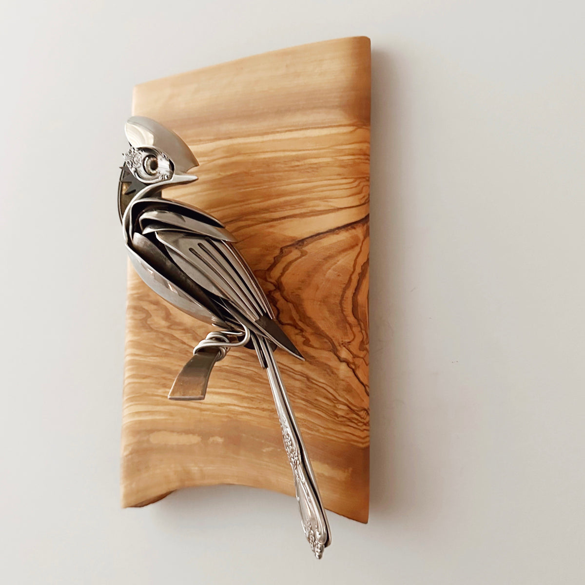 "Alchemy" - Metal Bird Sculpture – Airtight Artwork