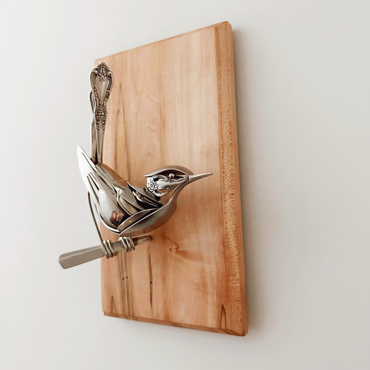 "Auria" - Metal Bird Sculpture – Airtight Artwork