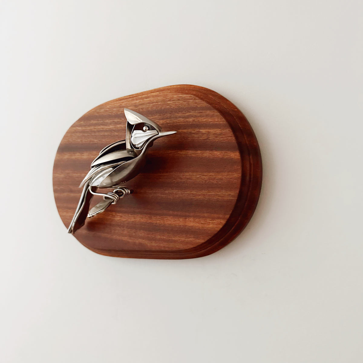 "Pippen" - Metal Bird Sculpture – Airtight Artwork