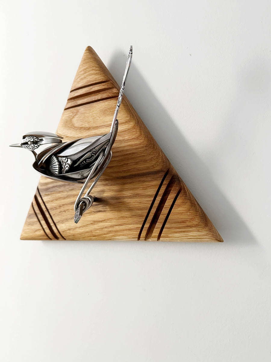 "Oberon" - Metal Bird Sculpture – Airtight Artwork