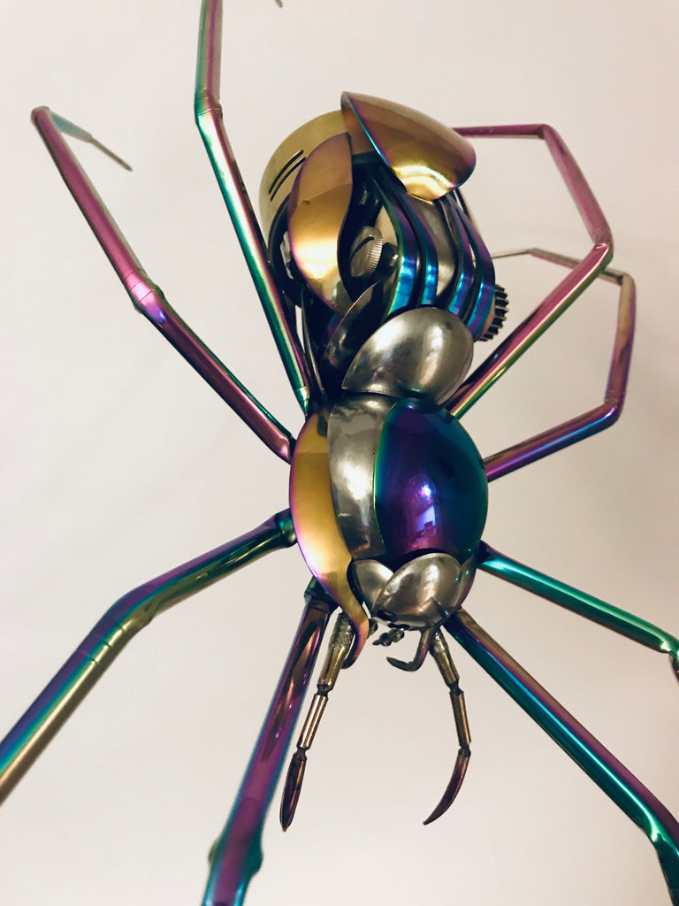 Radioactive Rainbow Spider – Airtight Artwork