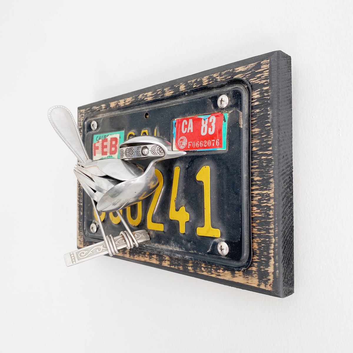 "Shiloh" - Upcycled Metal Bird Sculpture – Airtight Artwork