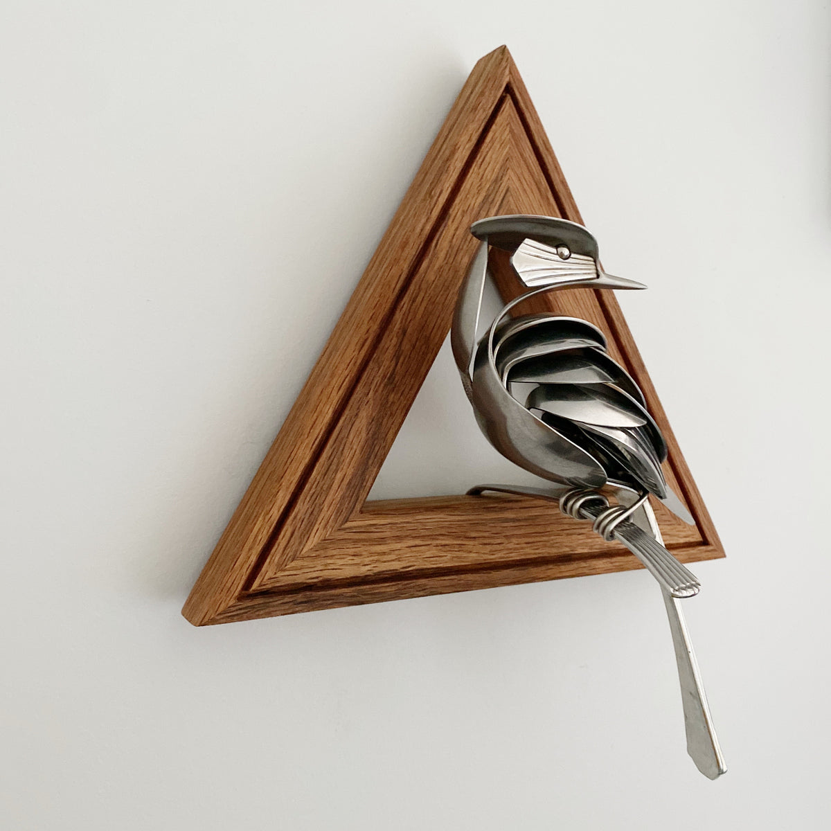 "Hector"-Metal Bird Sculpture – Airtight Artwork